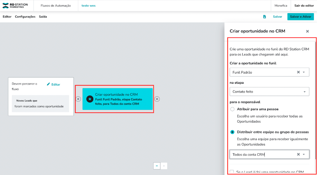 Migração para a nova integração do RD Station Marketing com o RD ...