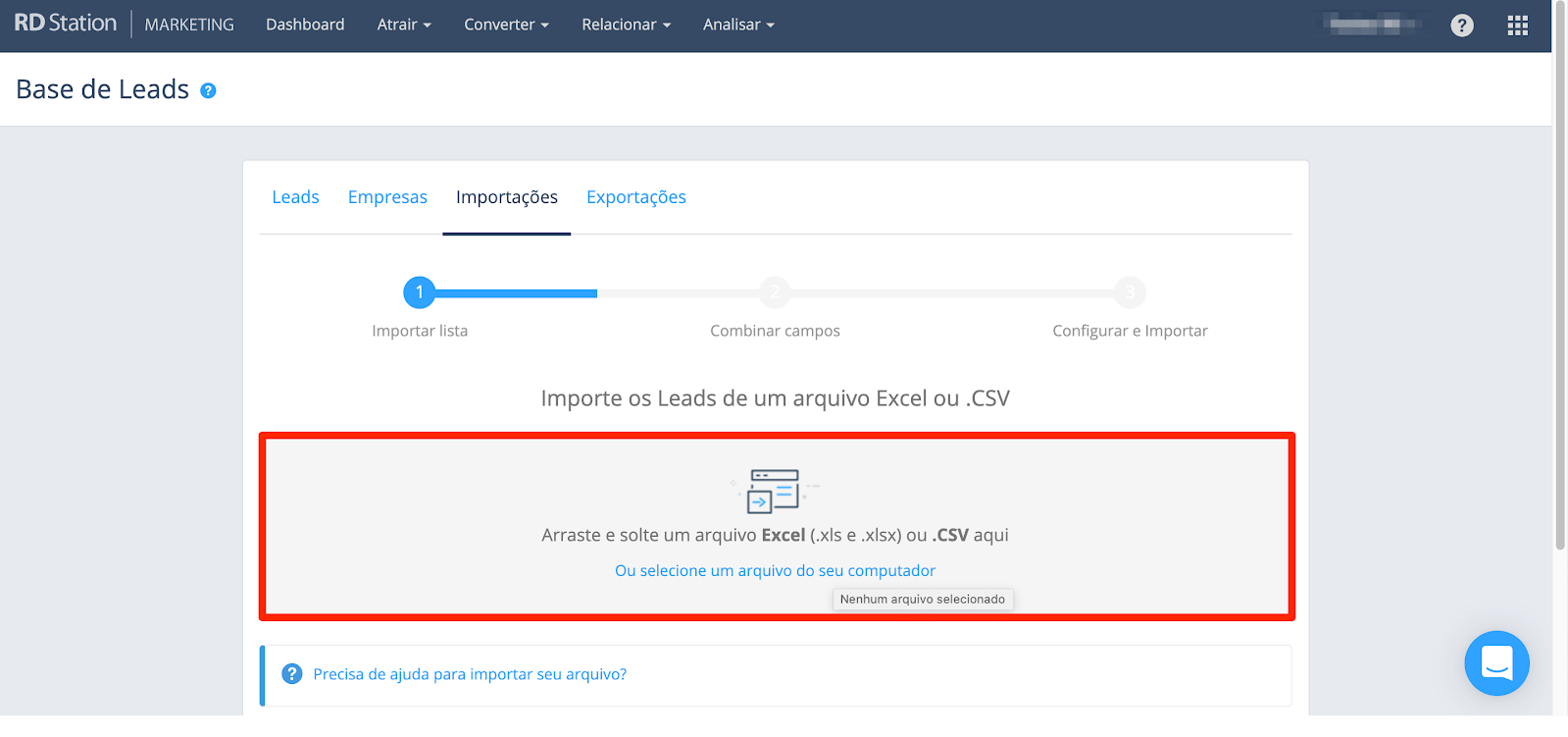 Importação De Leads E Bases Legais