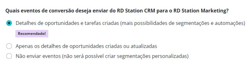 Como integrar o RD Station Marketing e RD Station CRM