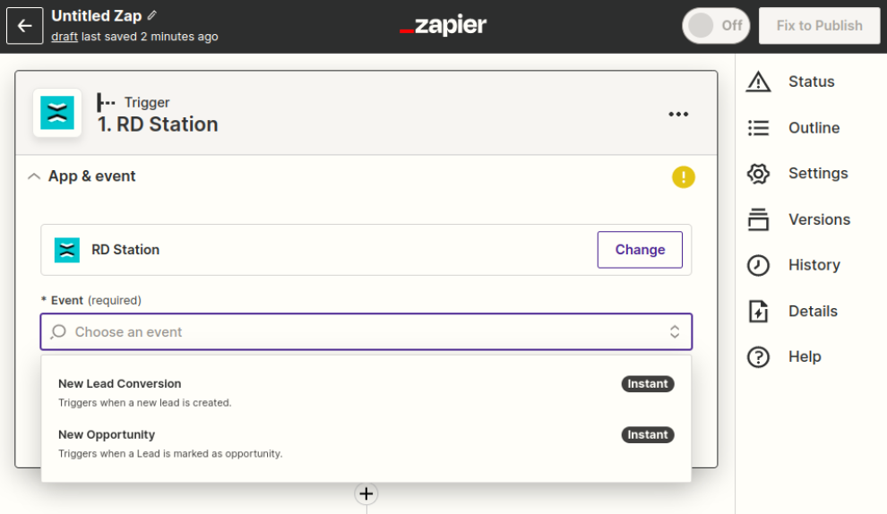 How to create a new integration using Zapier