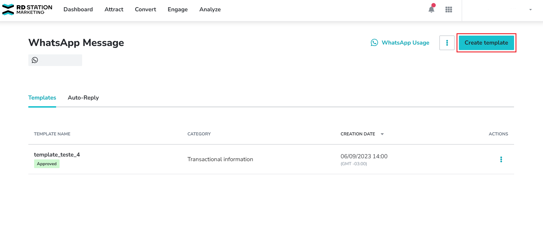 Using variables in WhatsApp messages