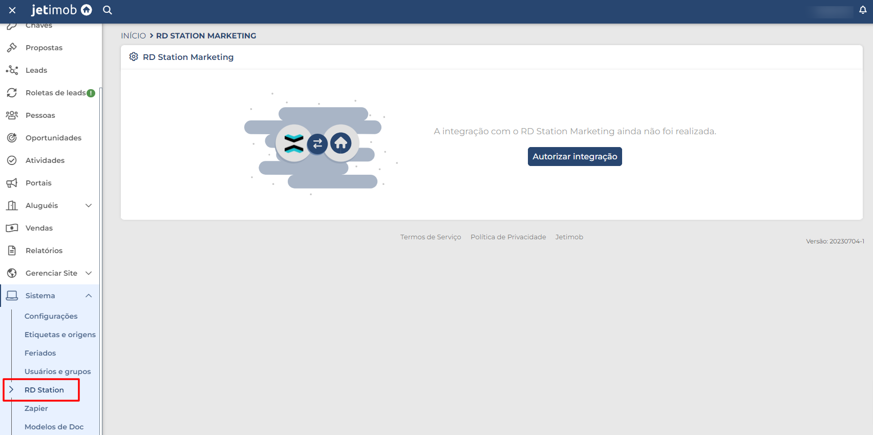 Integrar Jetimob ao RD Station Marketing