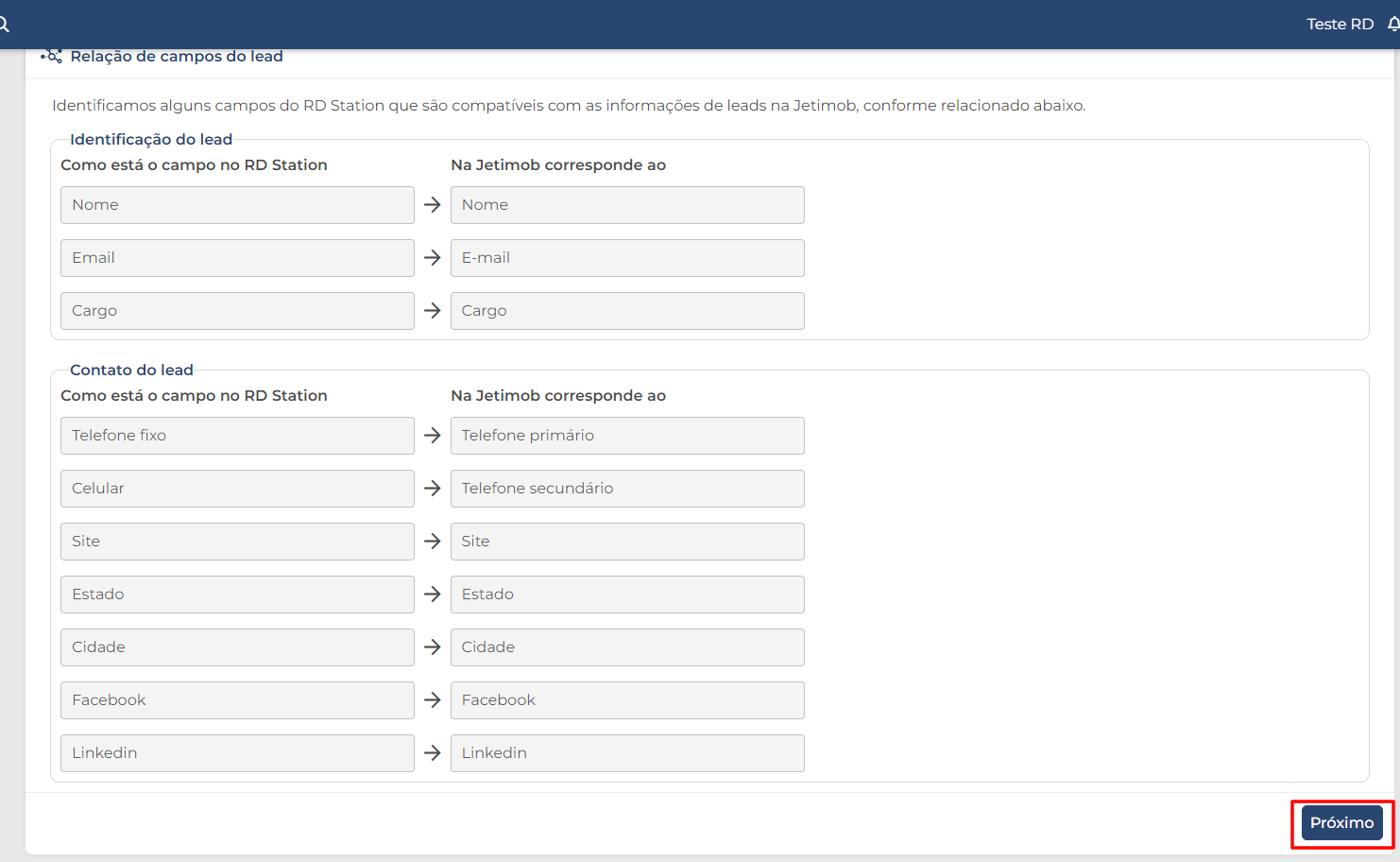 Integrar Jetimob ao RD Station Marketing