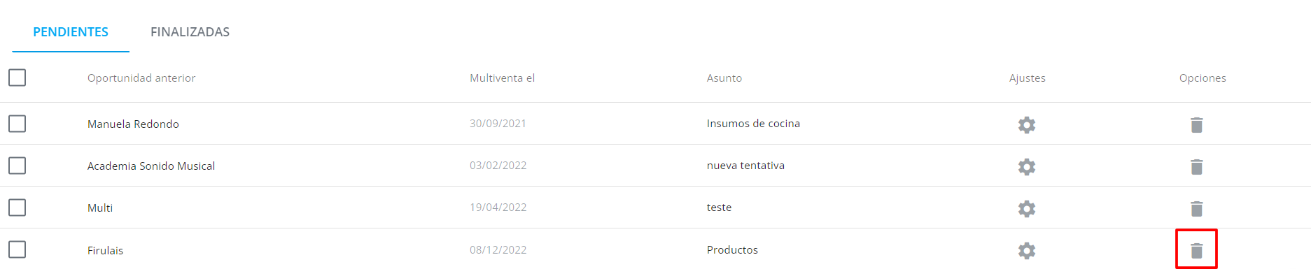 Activar la feature Multiventas
