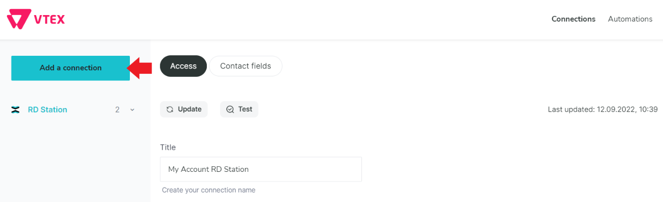 Integration with VTEX by RD