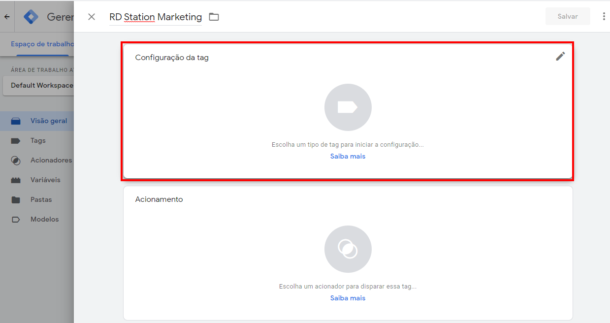 Instalar o Código de Monitoramento + Google Tag Manager