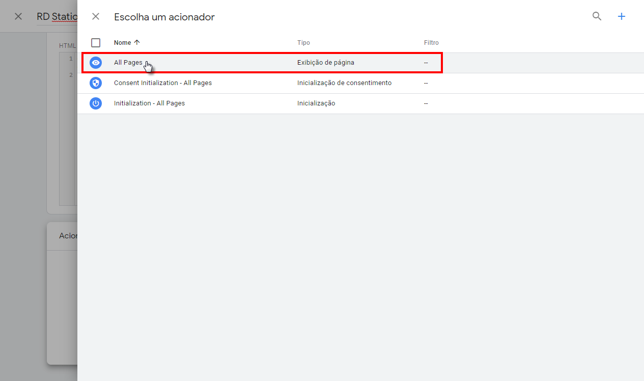Instalar o Código de Monitoramento + Google Tag Manager