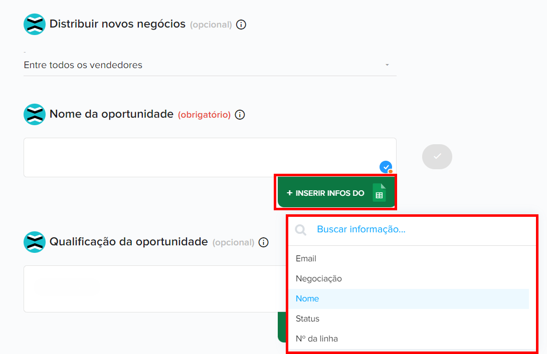 Como integrar o RD Station CRM com o Google Sheets