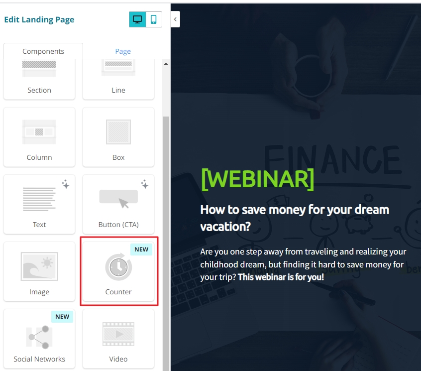 Adding a countdown timer (counter) to RD Station Marketing Landing Pages