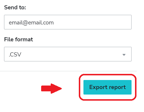 How to Export Email reports