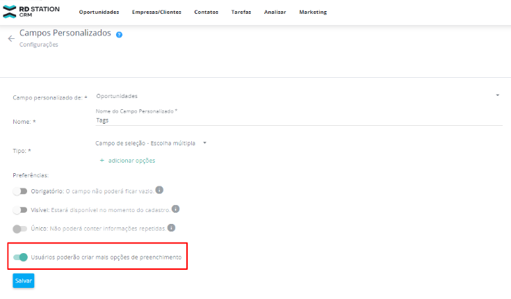 Como integrar o RD Station Marketing e RD Station CRM