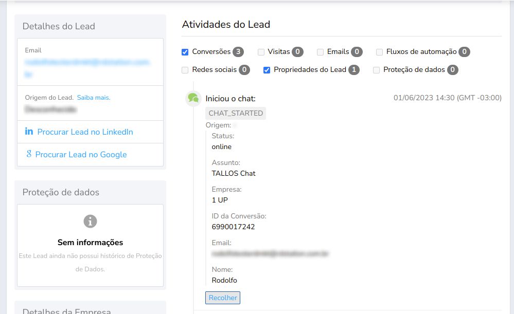 Integrar o RD Station Marketing com o RD Station Conversas