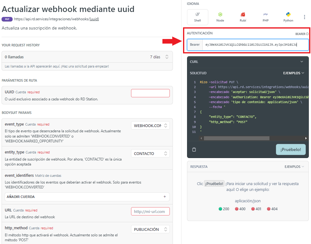 Mi webhook ha sido suspendido, ¿Qué debo hacer?