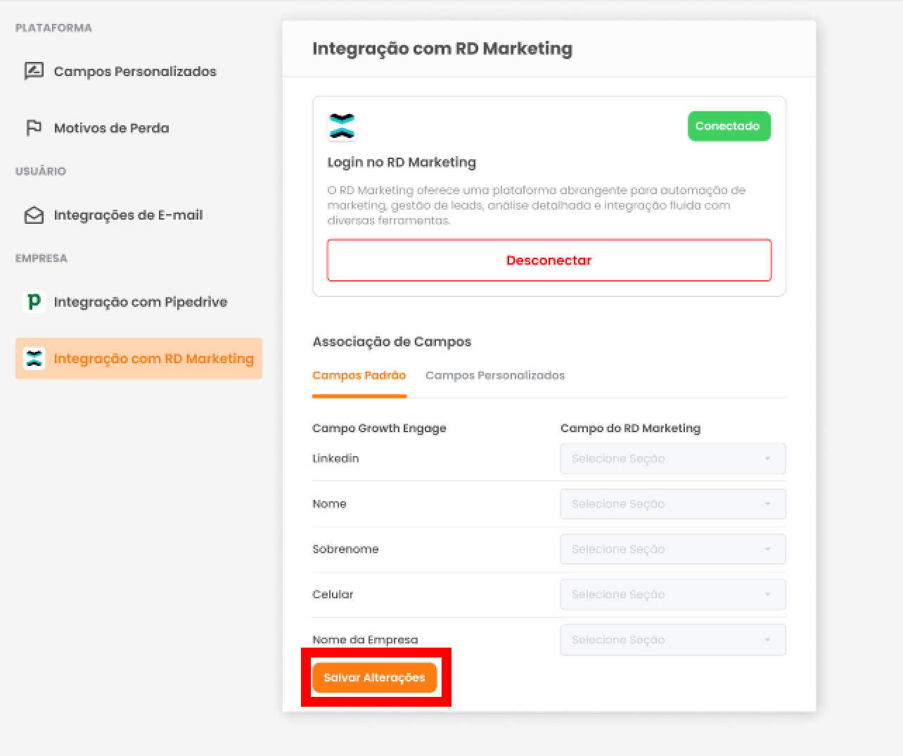 Como integrar o GS Engage da Growth Machine ao RD Station Marketing